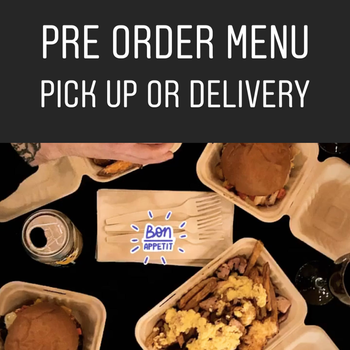 Rendezvous Pre-Order Menu – Timber House Resort