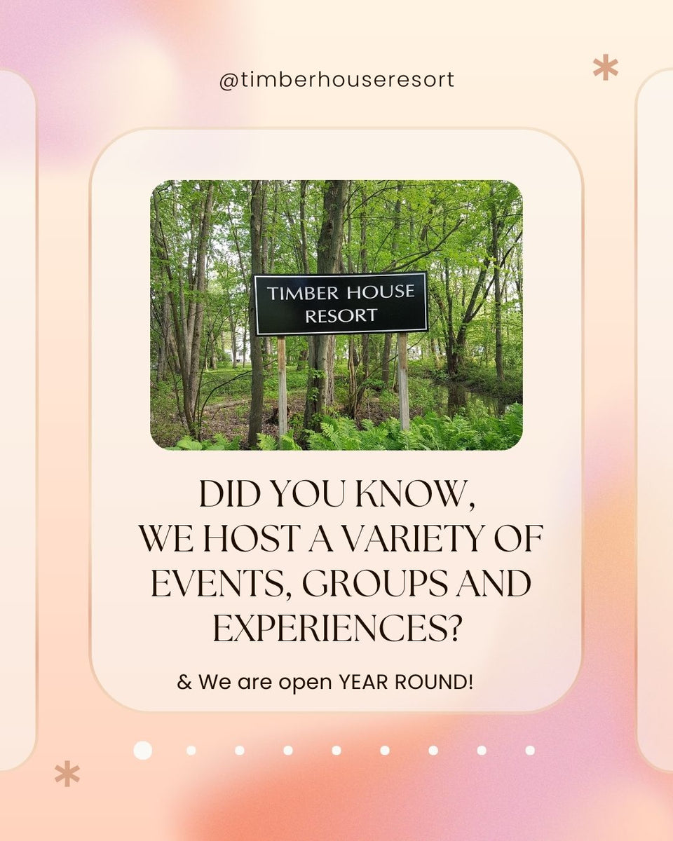 Family and Friend Overnight Experiences – Timber House Resort