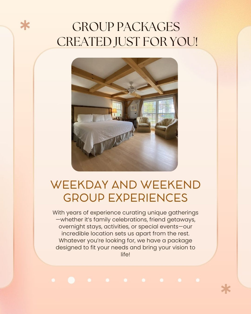 Family and Friend Overnight Experiences – Timber House Resort